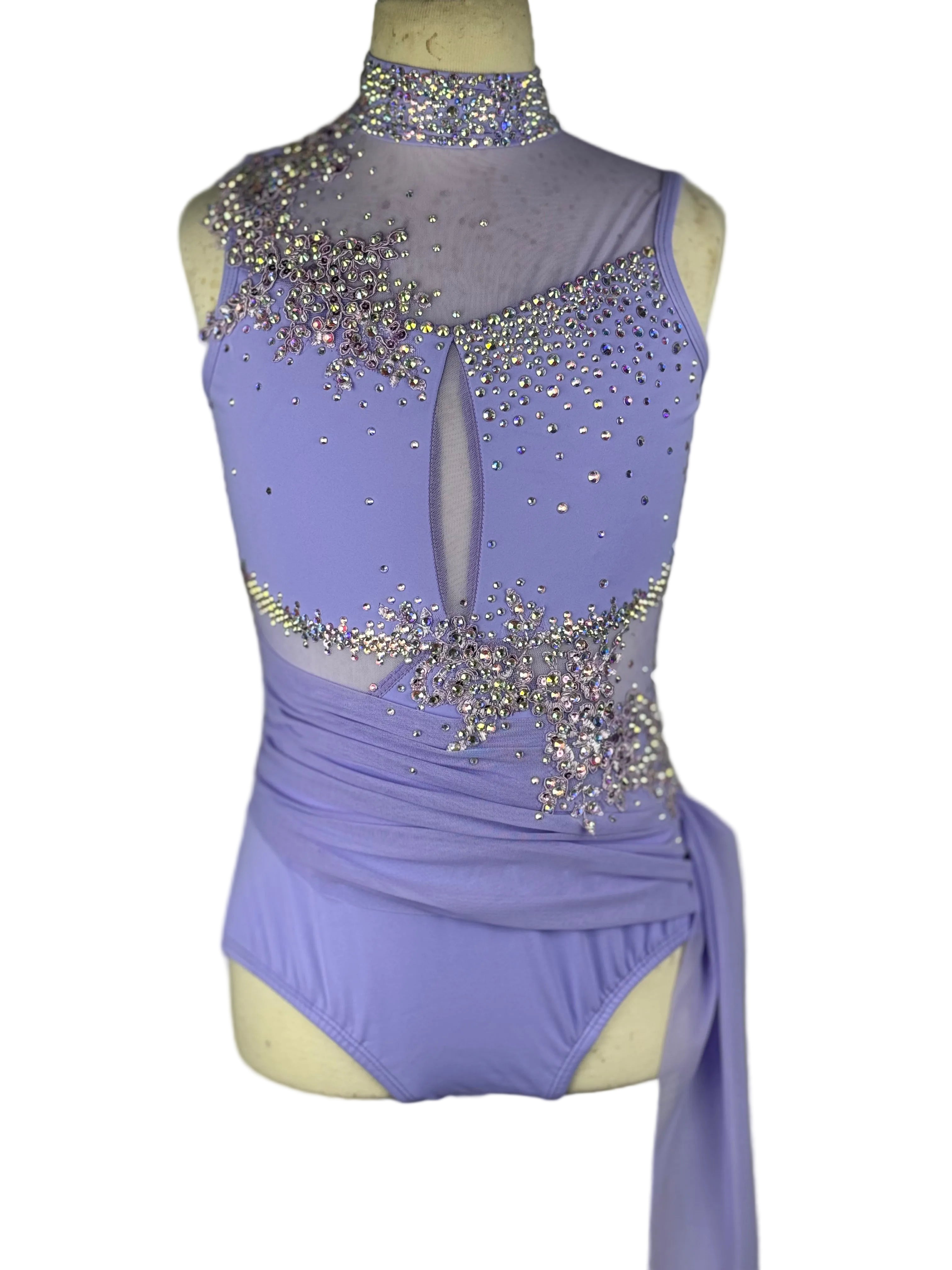 Lilac Lyrical Dance Costume, Child Medium/Large – avenueBLUEdesigns